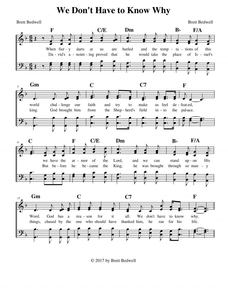 We Don t Have To Know Why 1 Bedwell Music we-don-t-have-to-know-why-1-bedwell-music